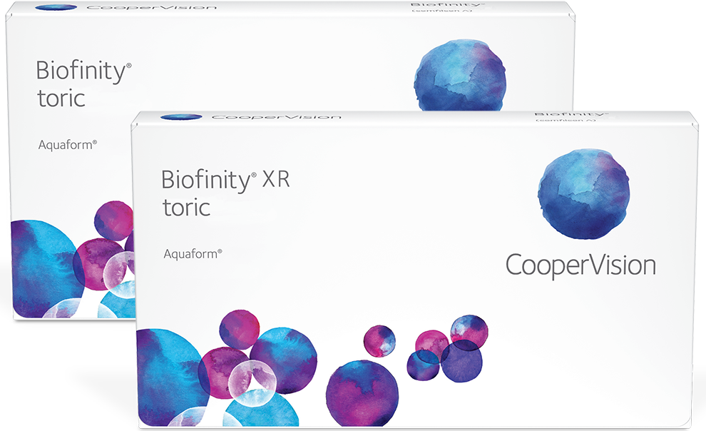 Biofinity® toric kontaktlinser | Toriske Linser | CooperVision